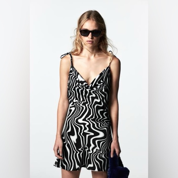 Zara | Dresses | Zara S Short Print Dress | Poshmark